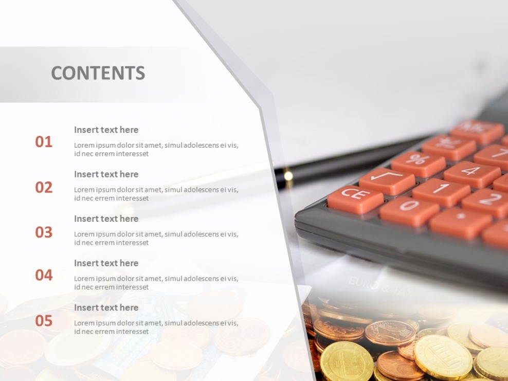 Salary Calculation - Free Powerpoint Template