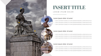 Statue Presentation PowerPoint Templates Design