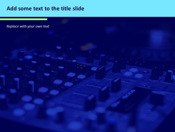 DJ - Free PPT Template