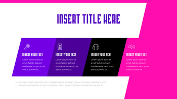 Music Festival PowerPoint Templates Design