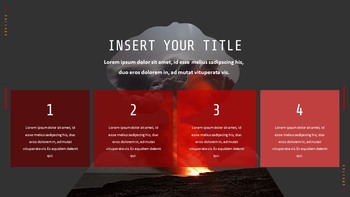 Volcano Simple Google Slides Templates