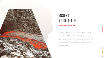 Volcano Theme PPT Templates