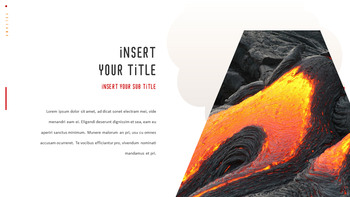 Volcano Theme PPT Templates