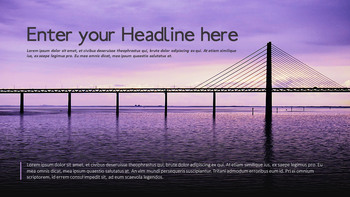 Bridges in The World Theme PPT Templates