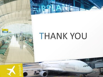 Free Powerpoint Templates Design - Airport