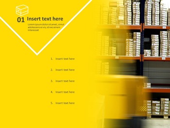 Free PPT Template - Warehouse