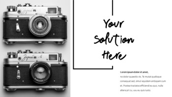 Camera PowerPoint Templates Multipurpose Design