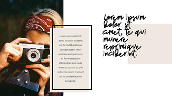 Camera PowerPoint Templates Multipurpose Design