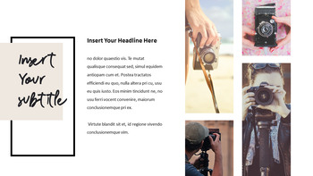 Camera PowerPoint Templates Multipurpose Design