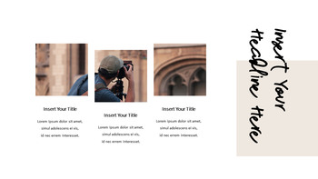 Camera PowerPoint Templates Multipurpose Design
