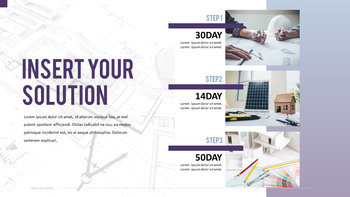 Architecture Blueprints PowerPoint Templates