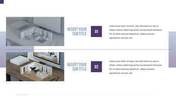 Architecture Blueprints PowerPoint Templates