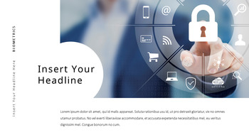 Biometrics Security PowerPoint Templates for Presentation