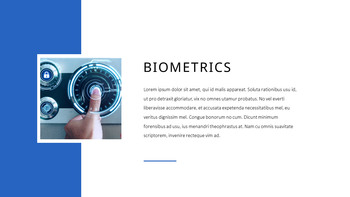 Biometrics Security PowerPoint Templates for Presentation