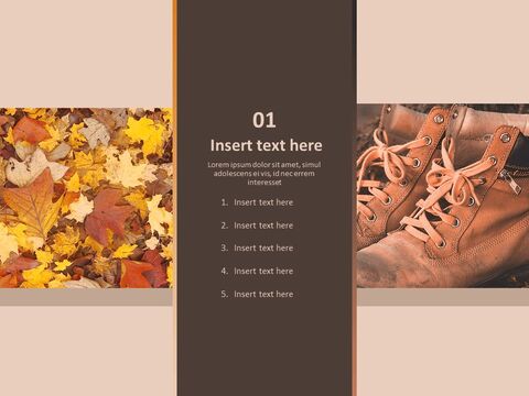 A Walk on Fall - Free Powerpoint Templates Design|Slides