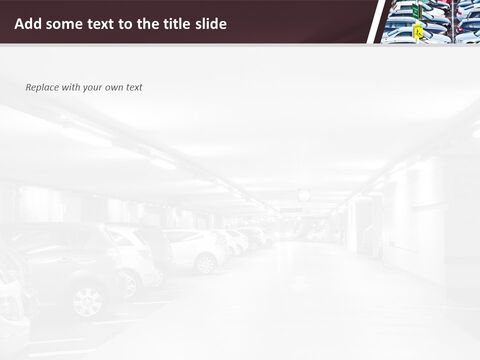Free Powerpoint Sample - A Parking Lot