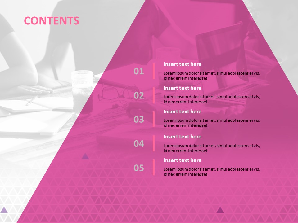 Free PPT Template - Conference at Caf