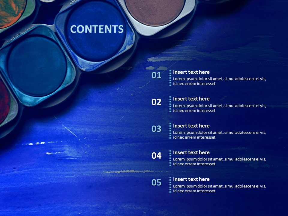 Preparation for Art Class - Free PPT Sample