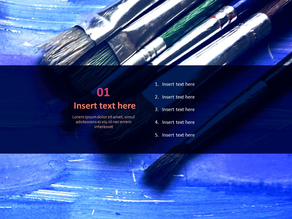 Preparation for Art Class - Free PPT Sample