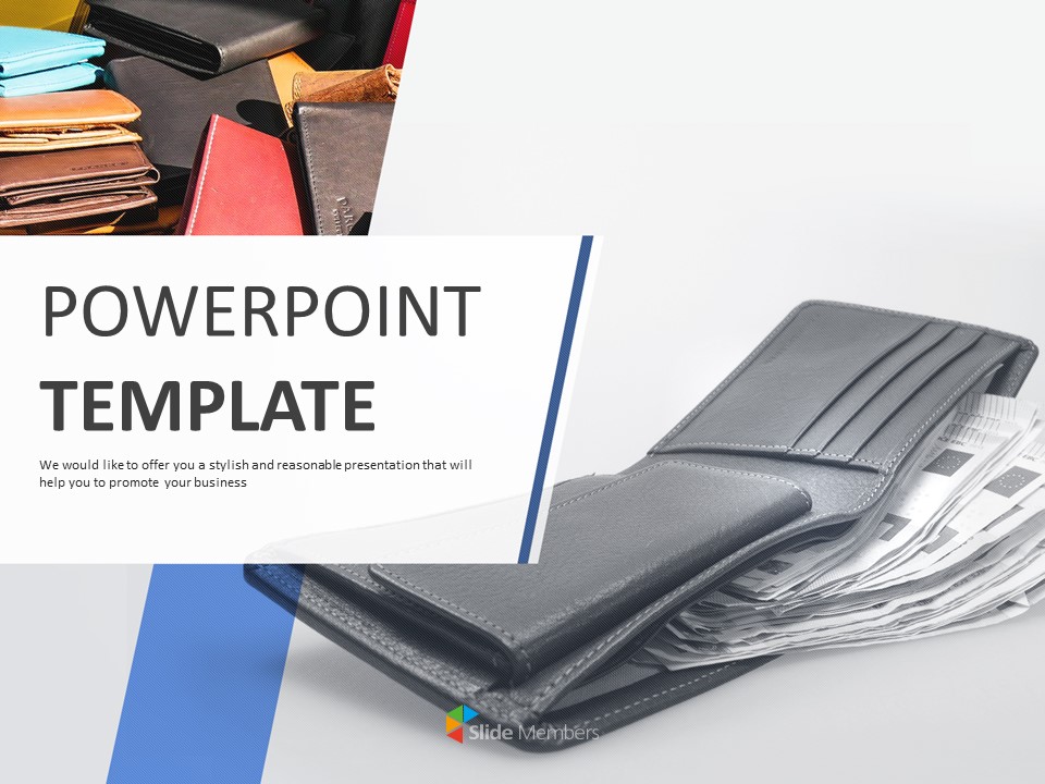 Wallets for Men - Free PPT Template