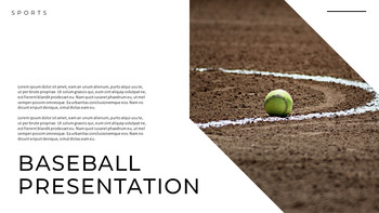 Let’s Play Baseball Game PowerPoint Presentation Examples