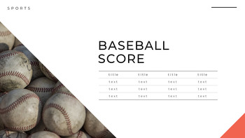 Let’s Play Baseball Game PowerPoint Presentation Examples