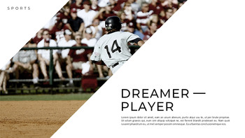 Let’s Play Baseball Game PowerPoint Presentation Examples