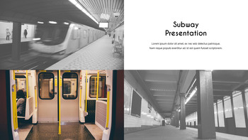 Subway PowerPoint Presentation Examples