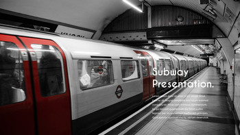 Subway PowerPoint Presentation Examples