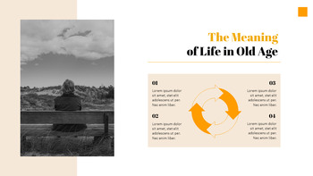 The Meaning of Life in Old Age Best PowerPoint Templates