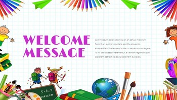 Back to School Google Docs PowerPoint