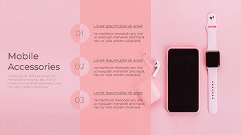 Mobile Accessories Templates for PowerPoint