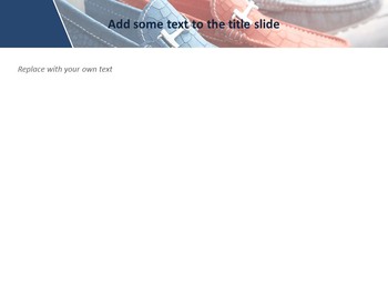 A Shoe Store - Google Slides Templates Free Download