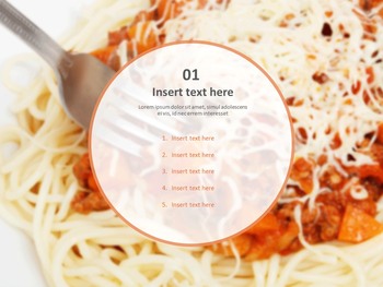 Gratis Pasta de tomate - Plantilla de presentación gratuita