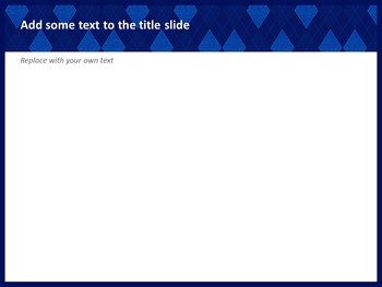 Free Presentation Templates - Dark Blue Patterns With Squared Outline