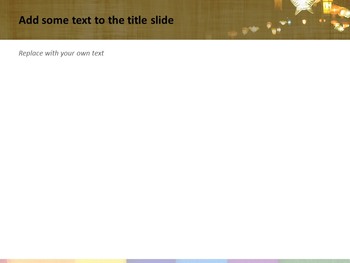 Light Festival - Free Google Slides Backgrounds