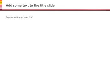 Rainbow Striped Pattern - Google Slides Templates Free Download