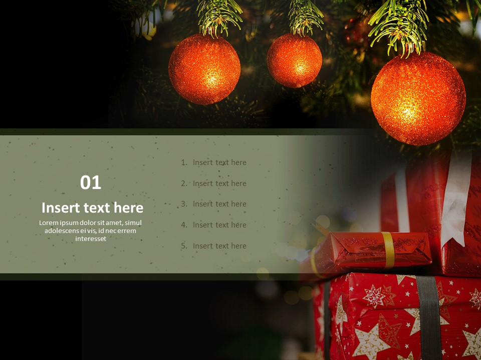 A Christmas Gift - Free Powerpoint Sample