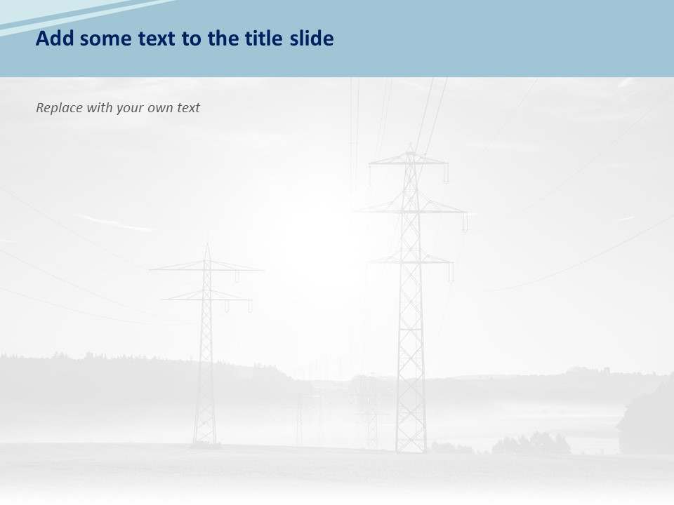 Electricity Background Powerpoint