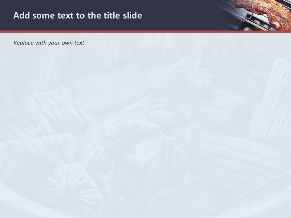 Charcoal-broiled Pork - Free Template Design