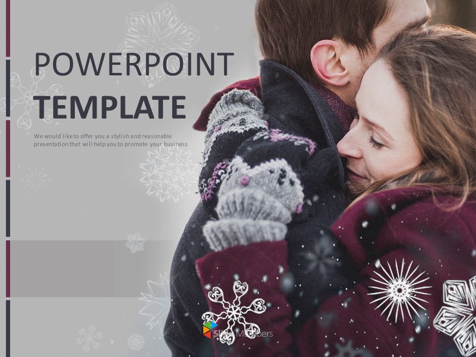 Couple Coats - Free PPT Template