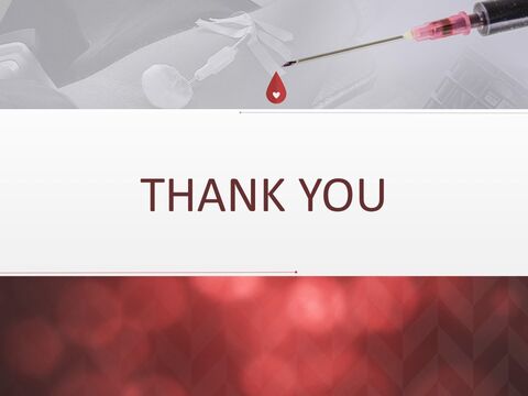Free Powerpoint Templates Design - Blood Donation