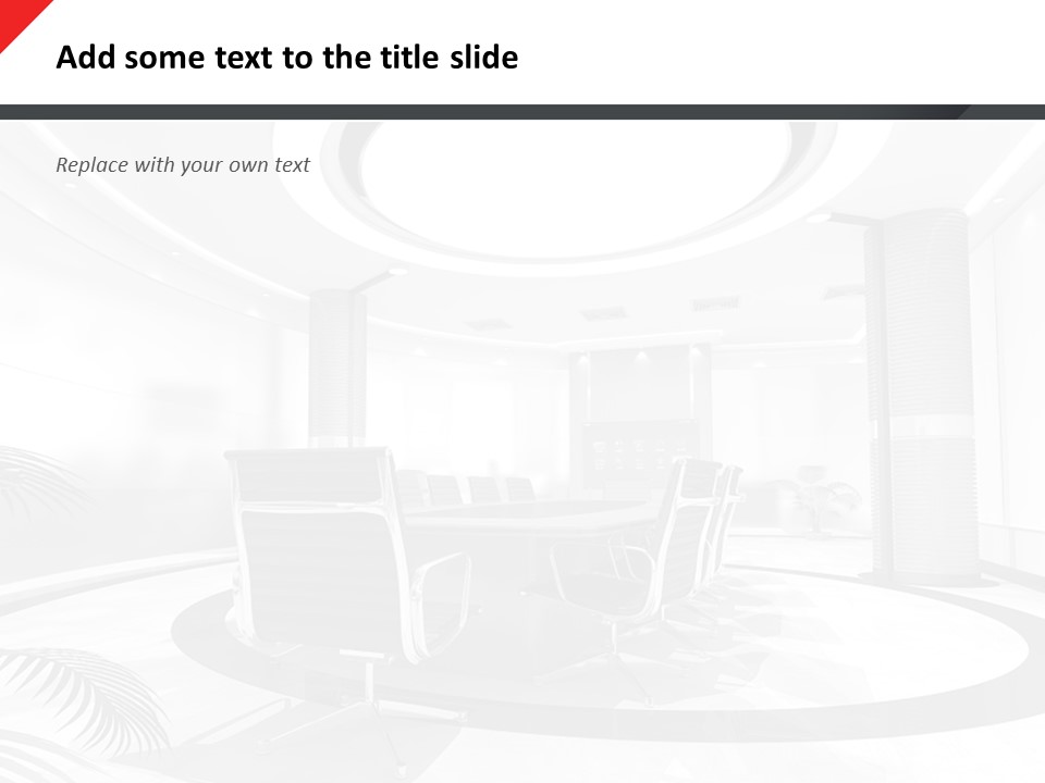 Free Powerpoint Templates Design - Interior for Offices