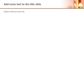 A Comfortable Sofa - Google Slides Templates Free Download