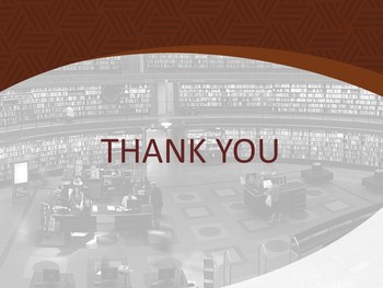 A Large Library - Free Professional Google Slides Templates