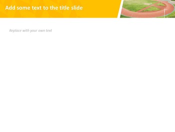 Running track - Free Google Slides