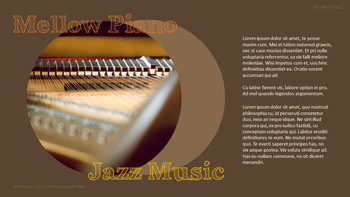 All about JAZZ PowerPoint Presentations Samples