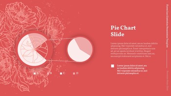 Flower line illustration Easy Slides Design