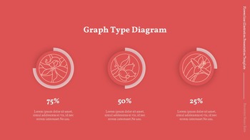 Flower line illustration Easy Slides Design