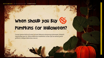 Hello! Halloween PowerPoint Slides